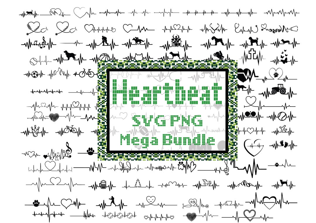 100+ Heartbeat SVG Bundle, Heartbeat SVG, Heartbeat Clipart, Nurse SVG ...