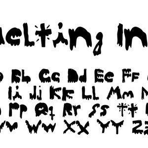 Dripping Fonts Bundle, Dripping Font, TTF SVG, Cricut Blood, Dripping ...