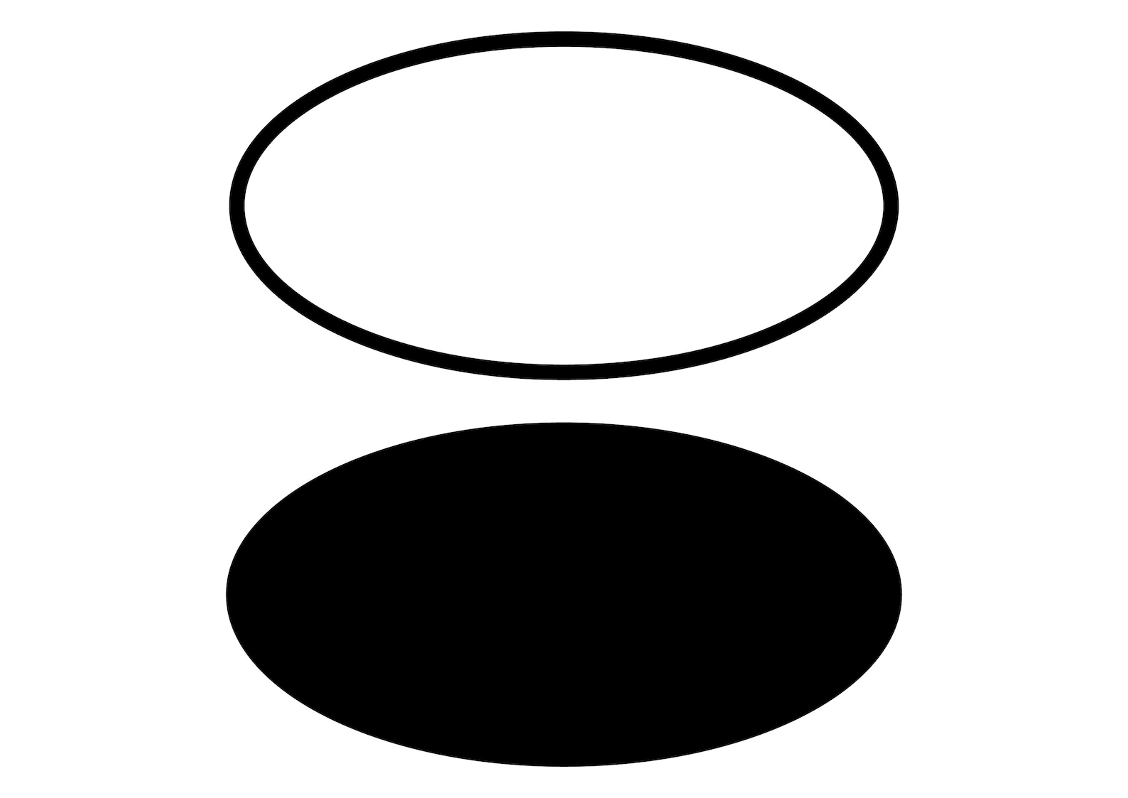 OVALS SVG, Instant Download, Oval Cut File, Commercial Use Png, Basic ...