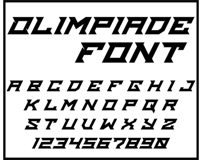 Racing Font SVG, Speed Racing SVG, Cricut Font, Silhouette Font,modern ...