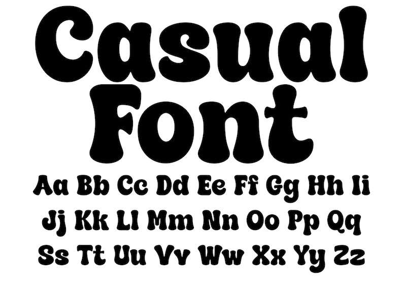 RETRO FONT SVG, Retro Svg, Vintage Font Svg, Groovy Alphabet Svg ...