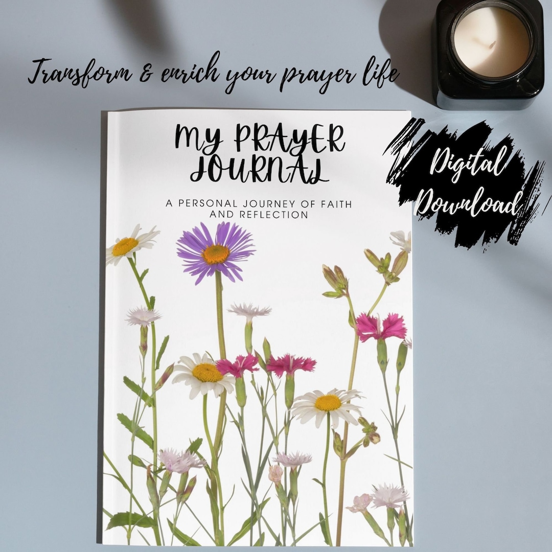 Wildflowers Prayer Journal | Printable Prayer Journal | Digital ...