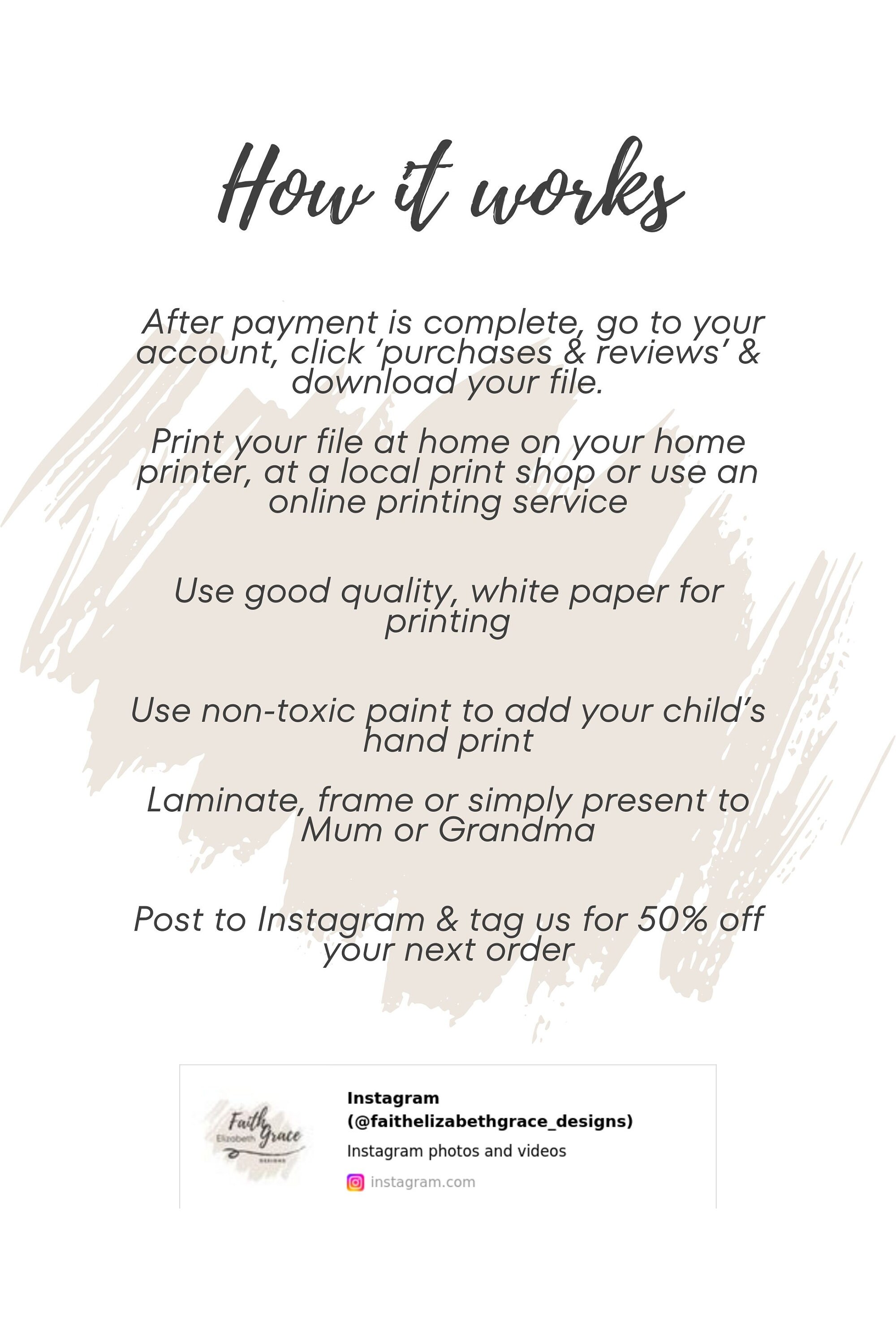 Mothers Day Bible Craft | Printable Mom Handprint Art | Wildflowers ...