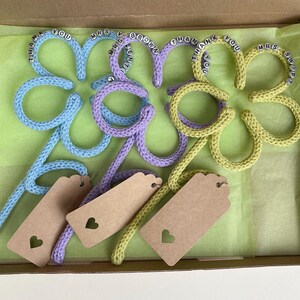 Pesonalised Knitted Wire Gift|teacher Gifts|gifts for Her|gift Ideas ...