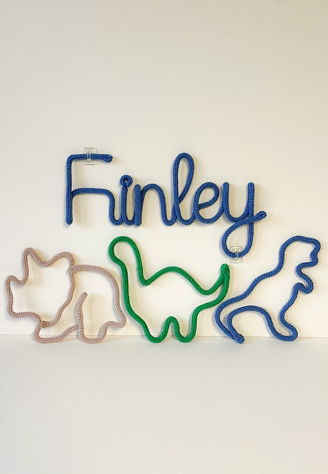 Dinosaurs, Knitted Wire Dino, Dino Room, Children’s Room, Playroom ...