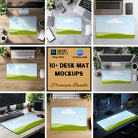 Desk Mat Size Chart | Desk Mat Mockup Size Chart | Desk Mat Sizing ...