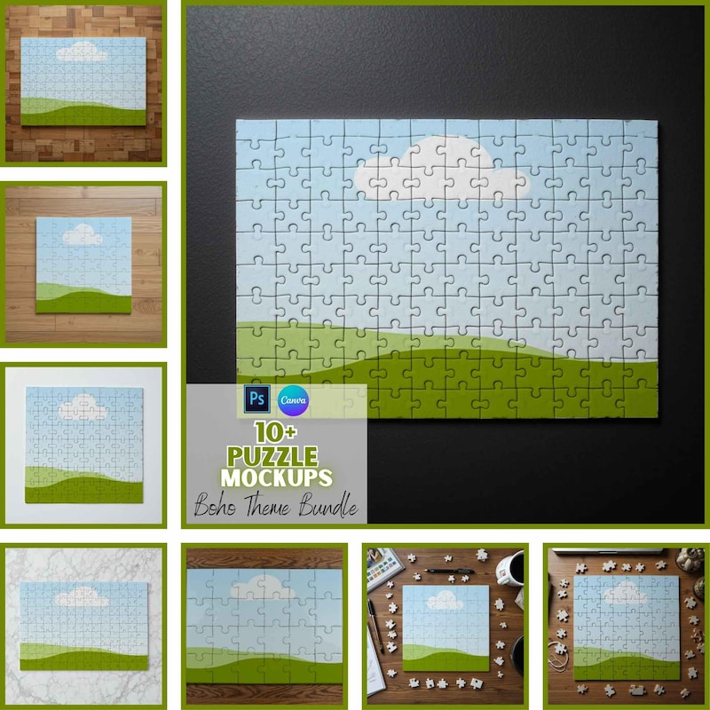 Photo Board Mock Ups - Etsy