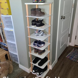Rustic shoe cabinet Etsy