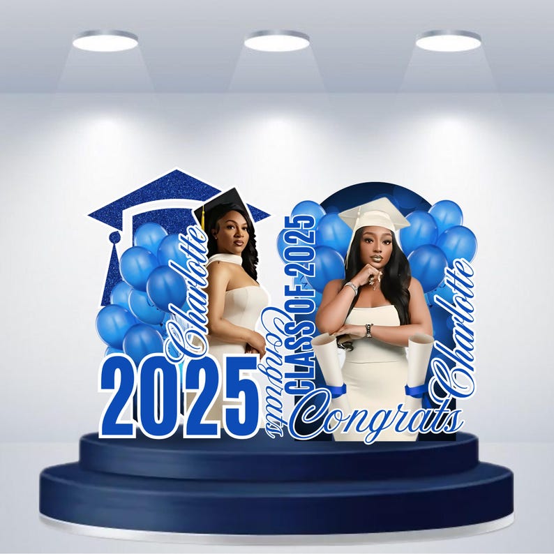 Custom Graduation Decor Bundle, Grad Entrance Arch, Congrats Grad ...