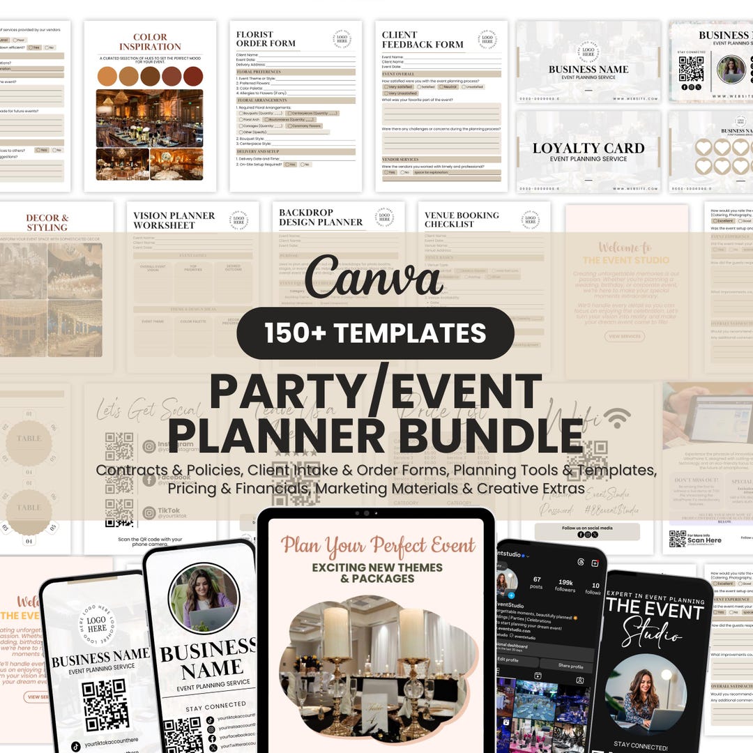 Event Planner Service Bundle, Baby Shower Event Planner,event Planner ...