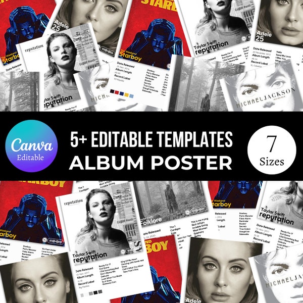 Album Cover Posters - Etsy