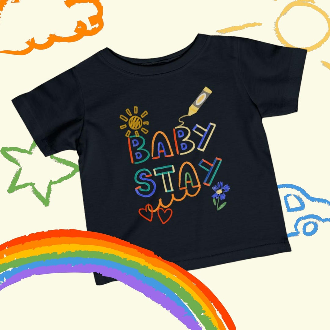 Baby Stay - Kids / Toddler Tshirt, SKZ Fan Apparel, Kpop Toddler, Kpop ...