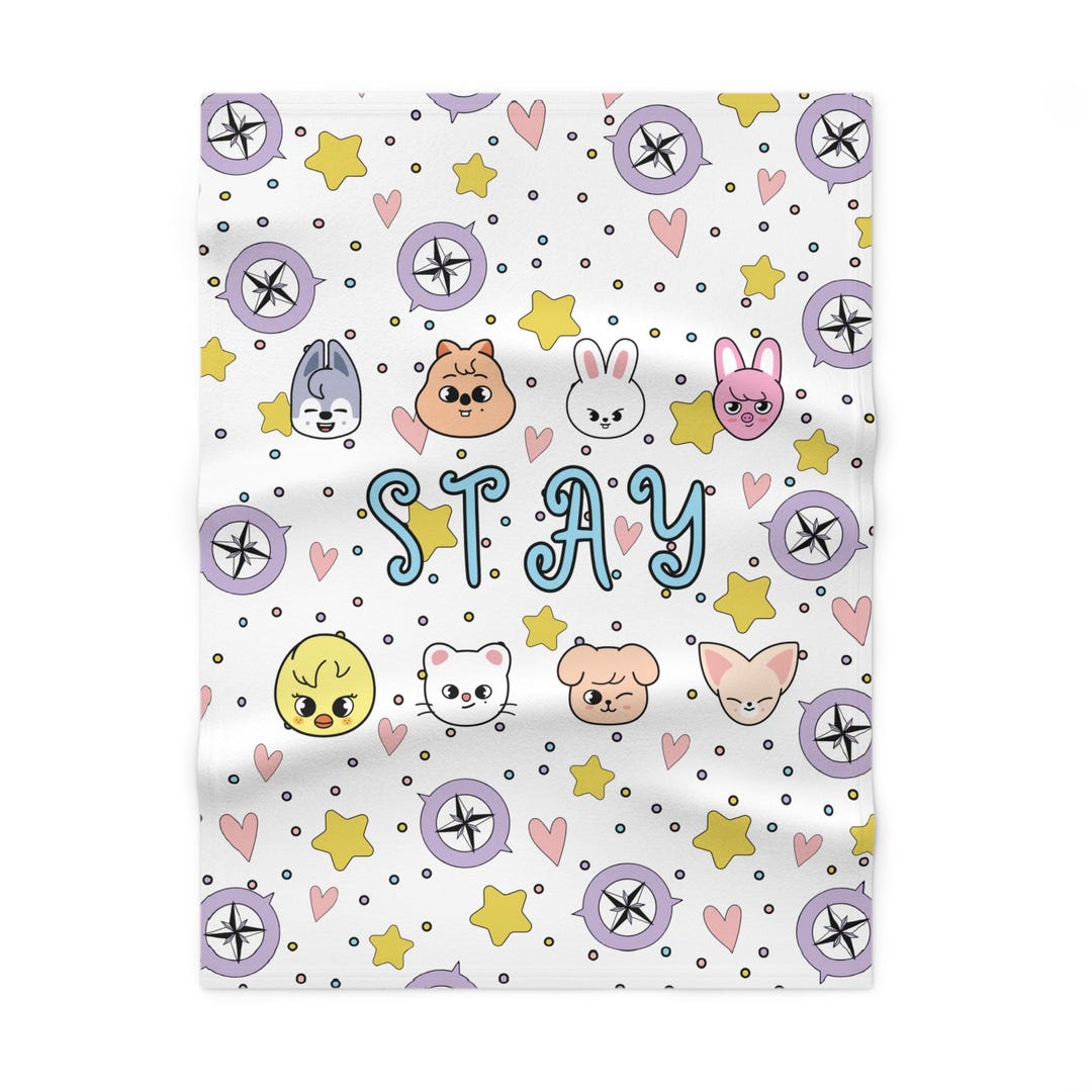 Baby Stay Fleece Baby Blanket, Stay Parents Gift, Stray Kids Kpop Fan ...