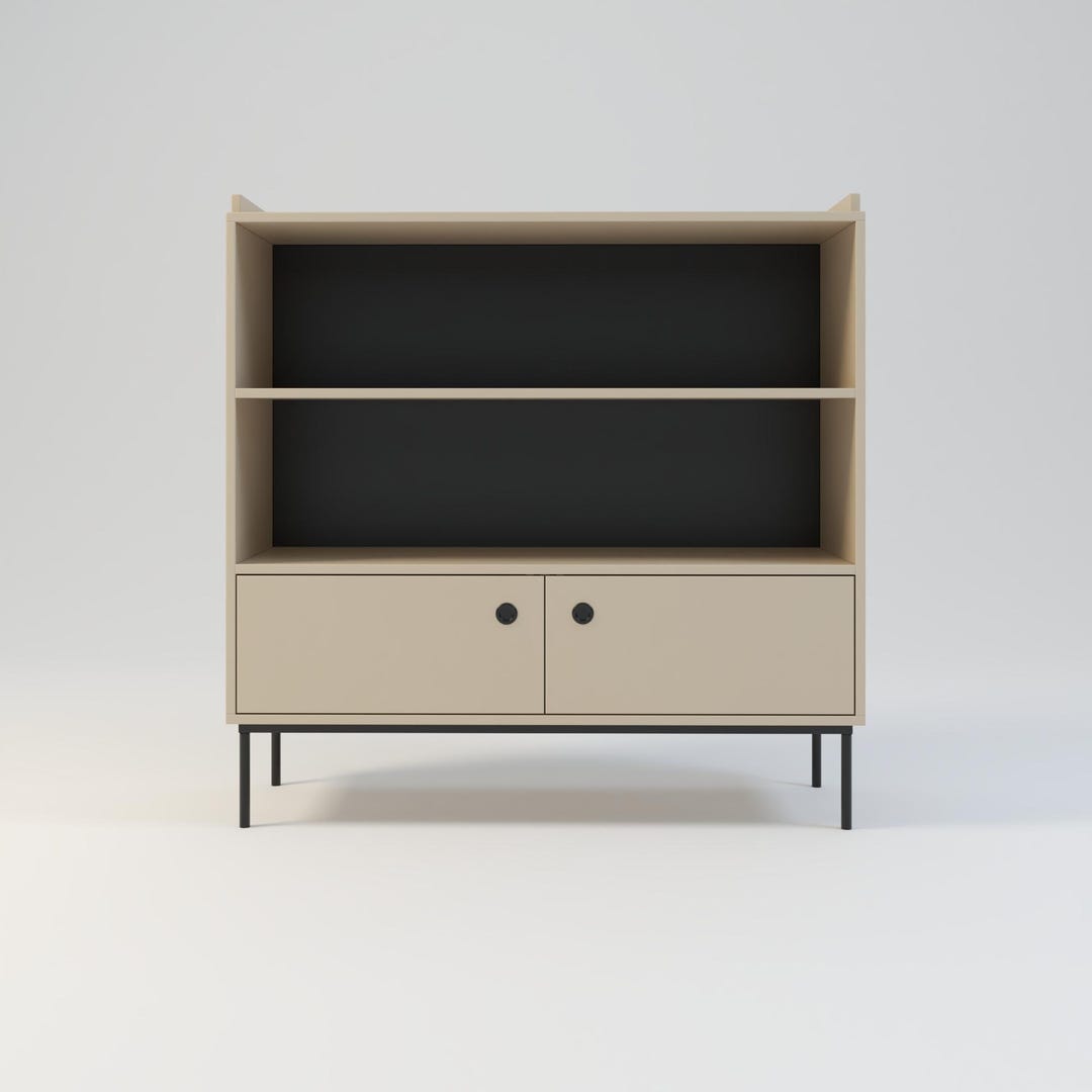 Minimal Chest of Drawers, 2 Doors, 110cm X 40cm X 120cm (H) - Etsy