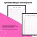 Planner Undated, Monthly and Daily Digital Planner, iPad Planner ...
