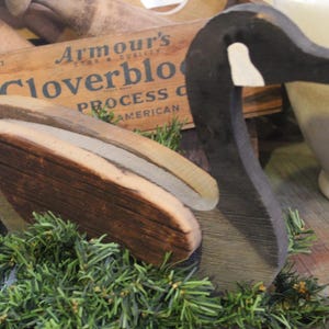 Wooden Goose, Folk Art Decor, Primitive, Hamdmade - Etsy