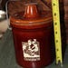 Vintage Figi's Cheese Crock: 1988 Christmas Stoneware Jar With Wire ...