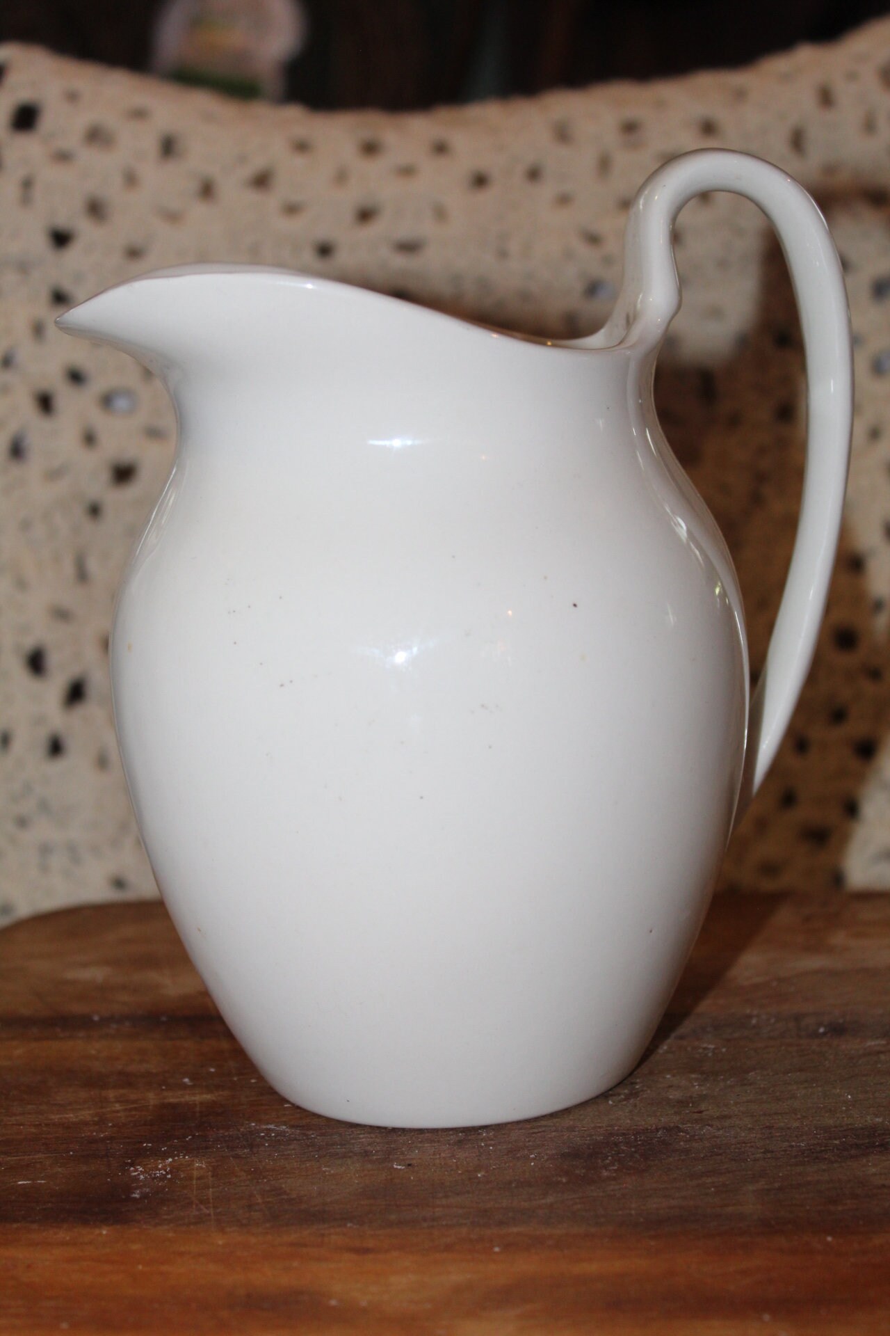Vintage Ironstone Pitcher James Kent Ltd Staffordshire England - Etsy