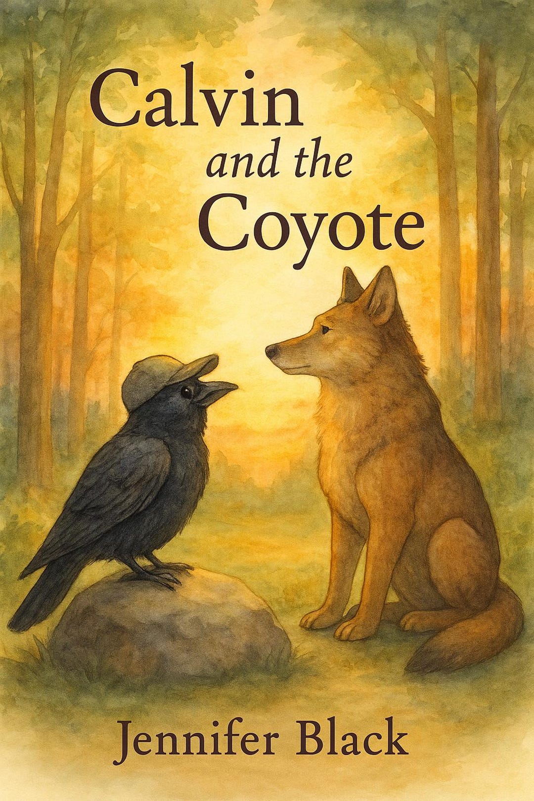 Calvin and the Coyote – A Children’s Book About Grief, Friendship ...