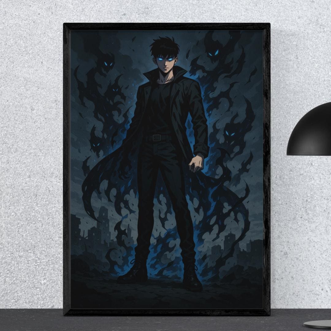 Custom Anime Portrait in Solo Leveling Style | Personalized Manga ...
