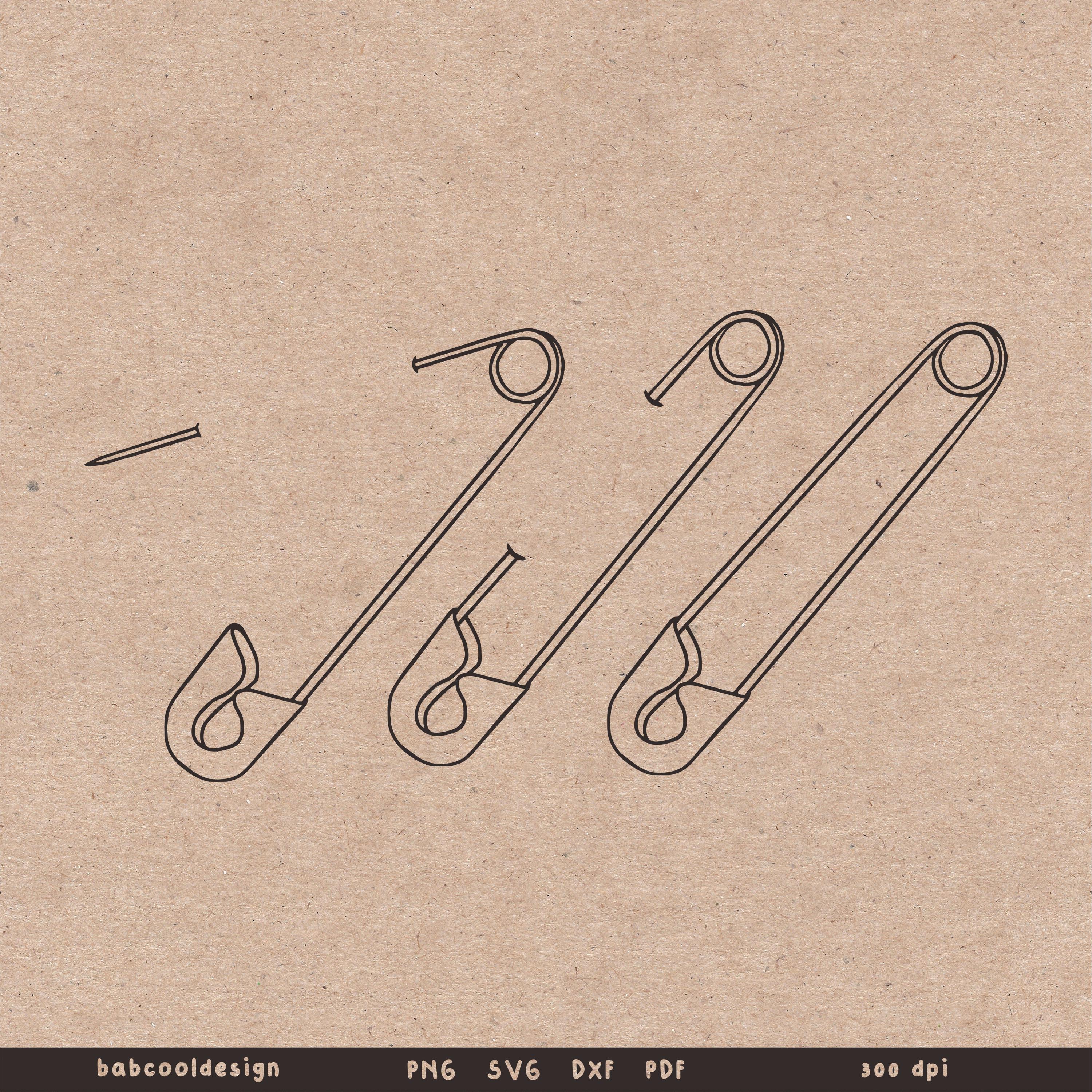 3 Safety Pin SVG Bundle, Swag Pin PNG, Sarcastic Pin Poster, Funny Pin ...