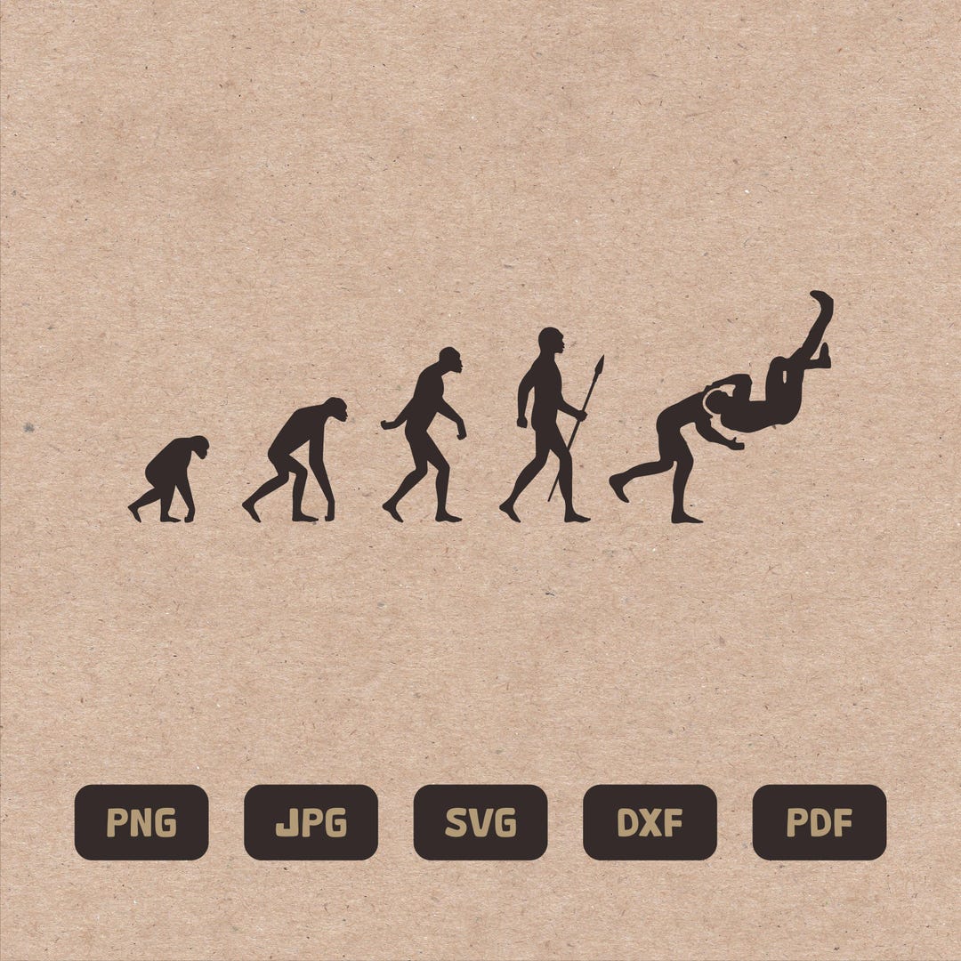 Human Evolution SVG, Evolution Swag PNG, Sarcastic Evolution Clip Art ...