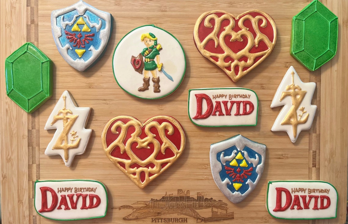 Zelda Shield the Legend of Zelda Cookie Cutter - Etsy