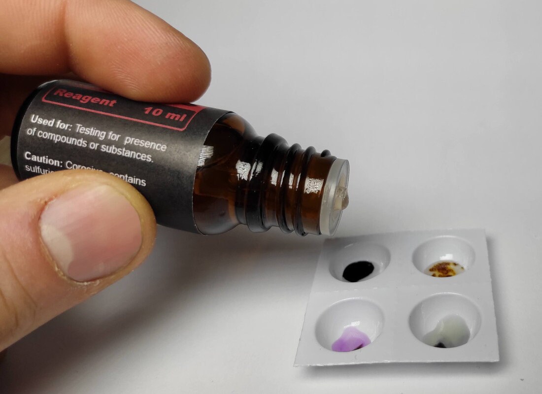 3pcs Marquis Mecke Mandelin Tester Reagent 10ml / 100 Tests - Etsy