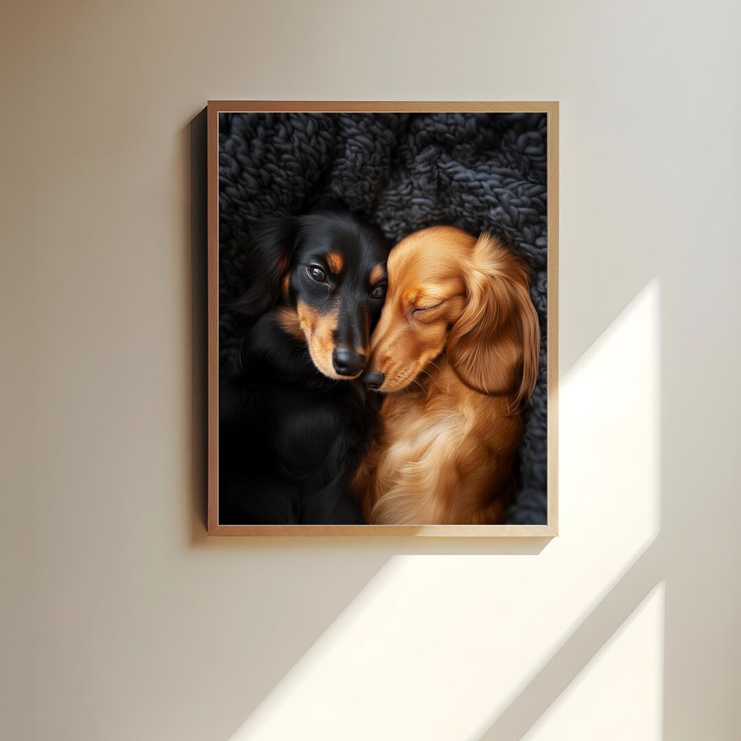 Dachshund Poster, Dachshund Poster, Teckel Poster, Gift for Dachshund ...