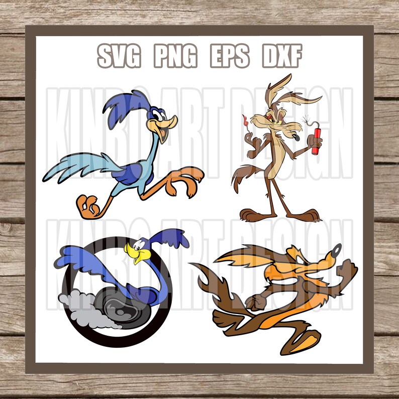 Coyote Wild Svg, Coyote Splat, Coyote Wile E, Cut Files for Cricut ...