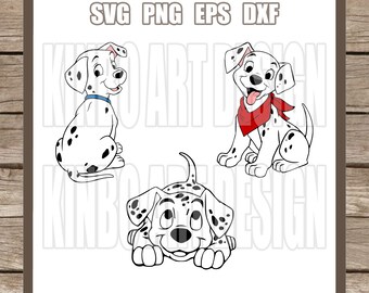 Dalmatian Font SVG, 101 Dalmatians Font SVG, Dalmatian Alphabet Svg ...