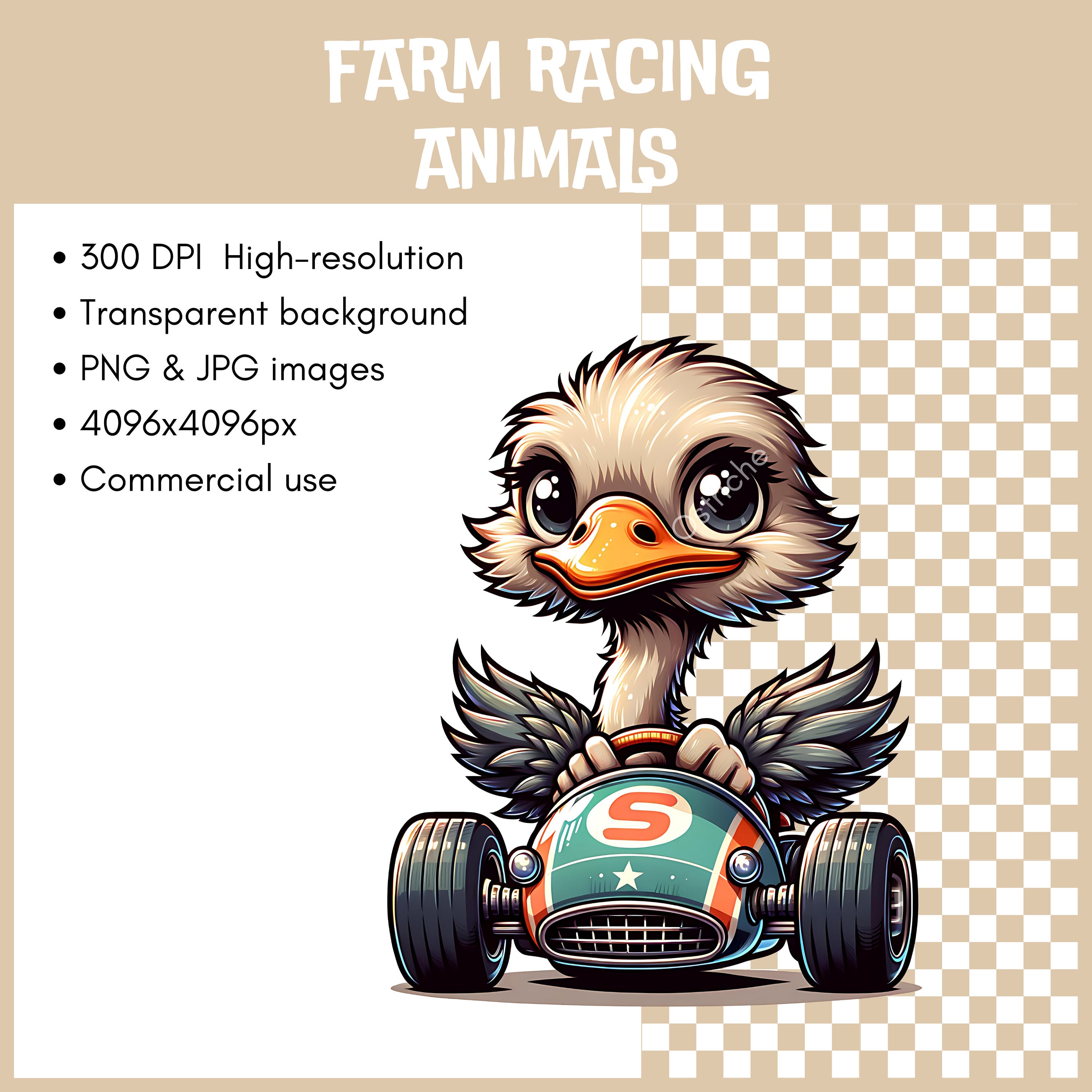 Farm Racing Animals Clipart Farm Racing PNG Download Farm Animals ...