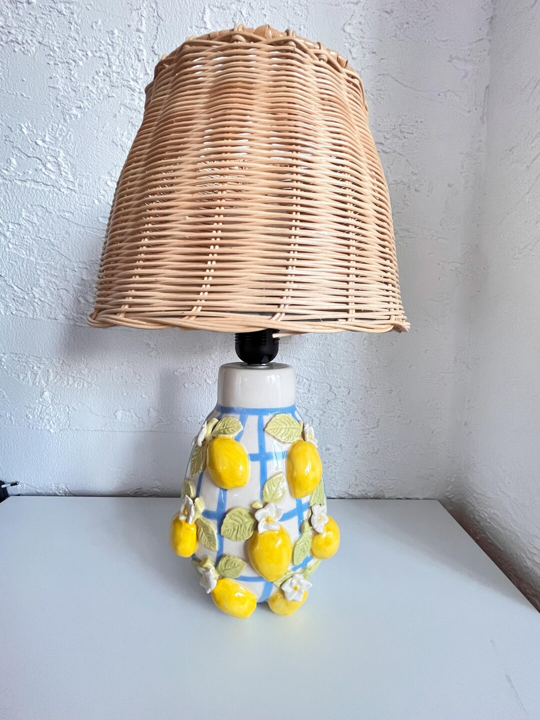 Lamp Shade, Lamp Shades Unıque Lemon, Lampshade for Table Lamp, Shades ...