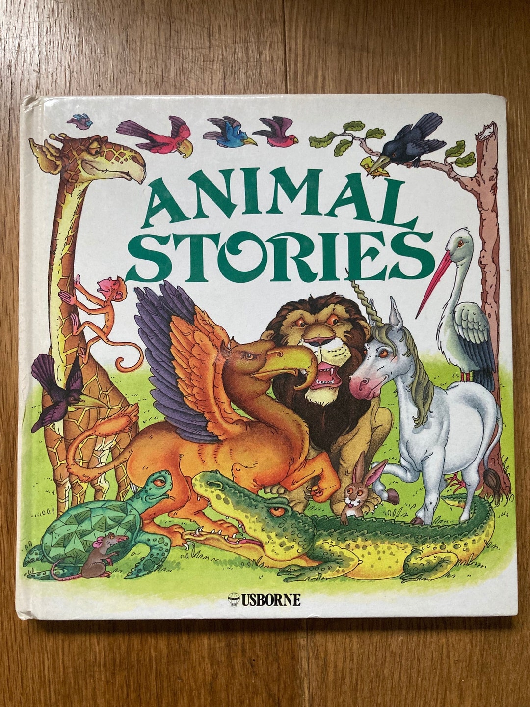 Vintage Usborne Animal Stories Book - Etsy