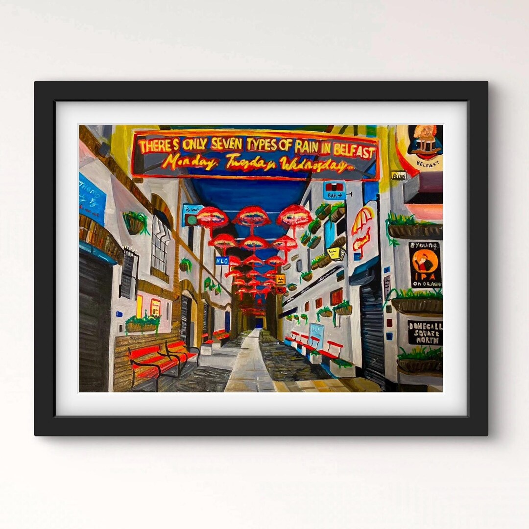 Duke of York Bar, Belfast. Northern Ireland Art Print - Etsy