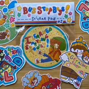 5 Piece South Park Sticker Pack BUS STOP BOYS 2 - Etsy