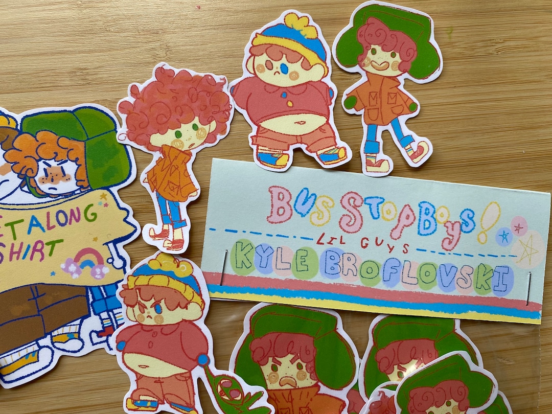 Cartman and Kyle GET ALONG BUNDLE 31 Piece South Park Sticker Pack ...