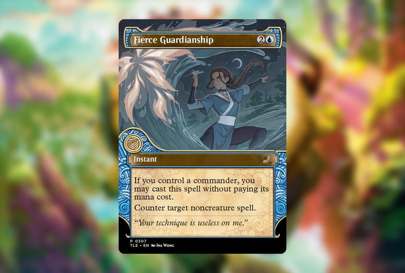 Fierce Guardianship, Avatar the Last Airbender Proxy, Magic the ...
