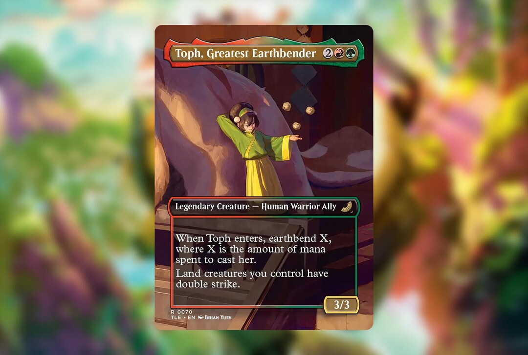 Toph, Greatest Earthbender, Avatar the Last Airbender Proxy, Magic the ...