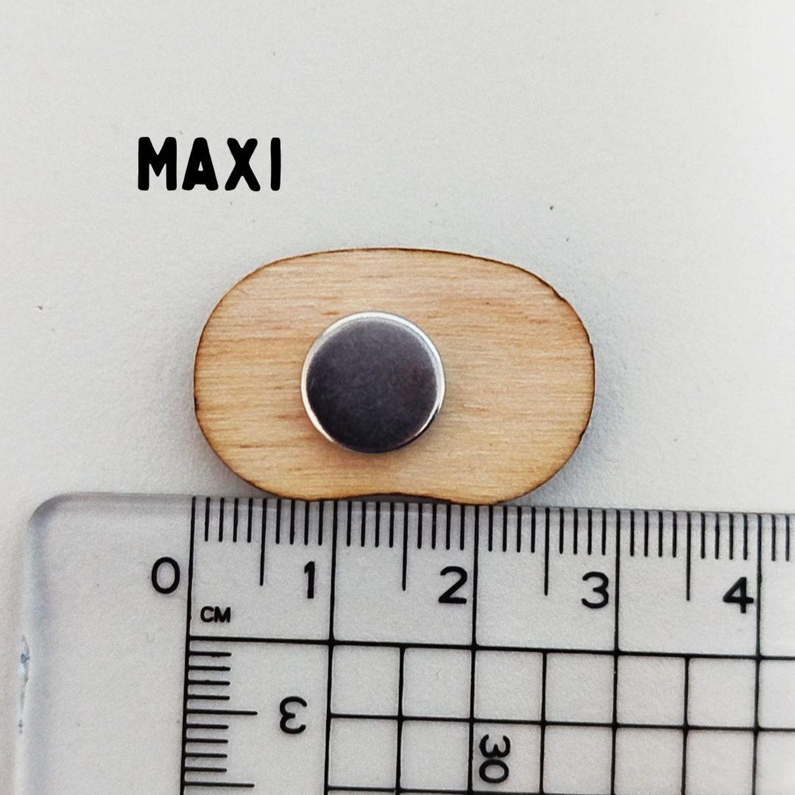 Set of 6 Science Theme Wooden Fridge Magnets, Wood STEM Magnets, Mini ...