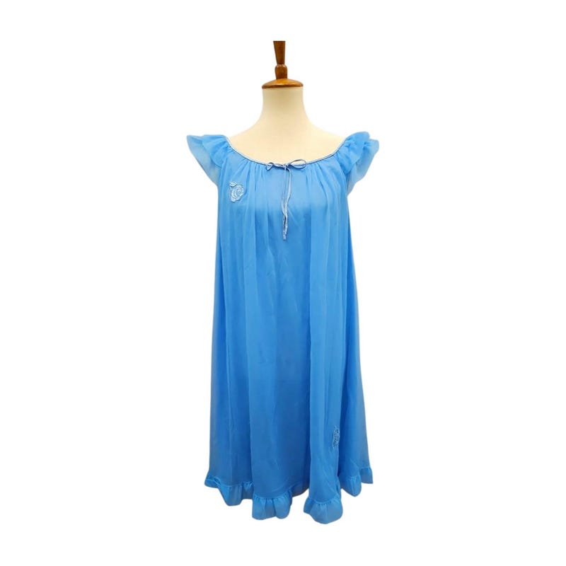 Blue Nightgown - Etsy