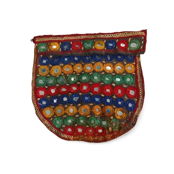 Antique Shisha Mirrored Embroidered Bag - Gem