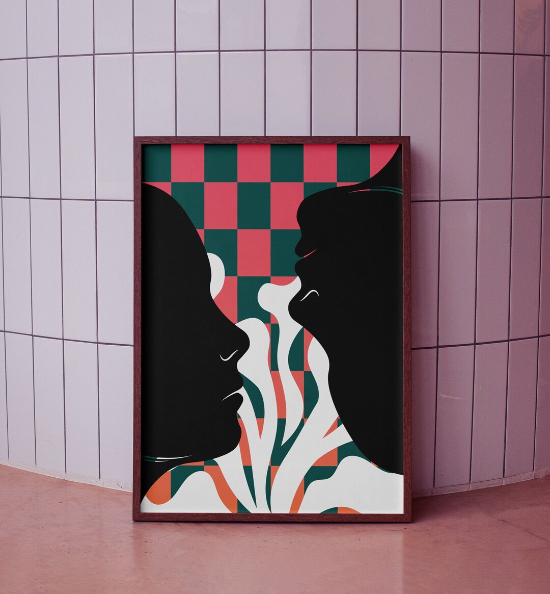 ZEN Human Print Poster Wall Art, Printable Gradient Wall Art ...