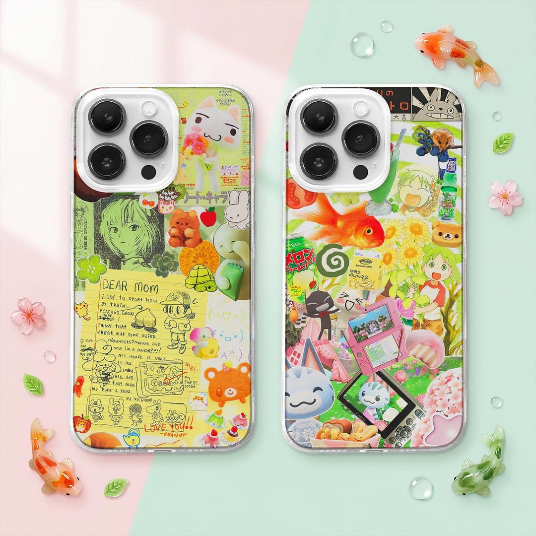 Decoden Manga Moodboard Magnetic Phone Case, Anime Juminocore Cover ...