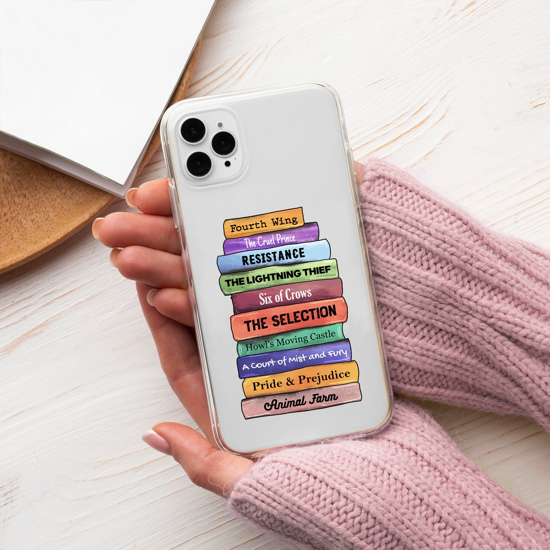 Personalized Favorite Books Magsafe Phone Case: Booktok Gift, Custom ...