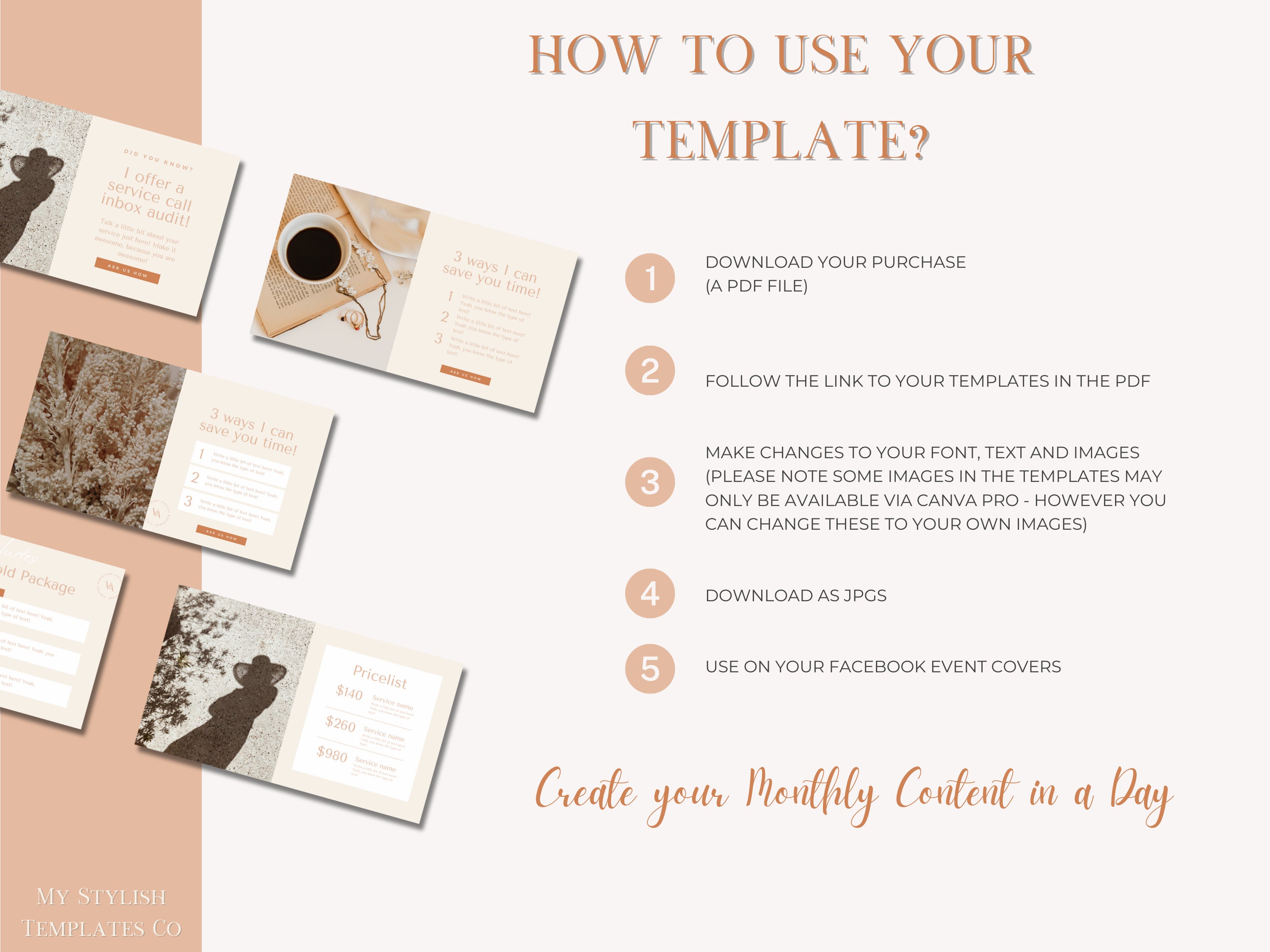 Editable Facebook Event Banner Template | Small Business Facebook Event ...