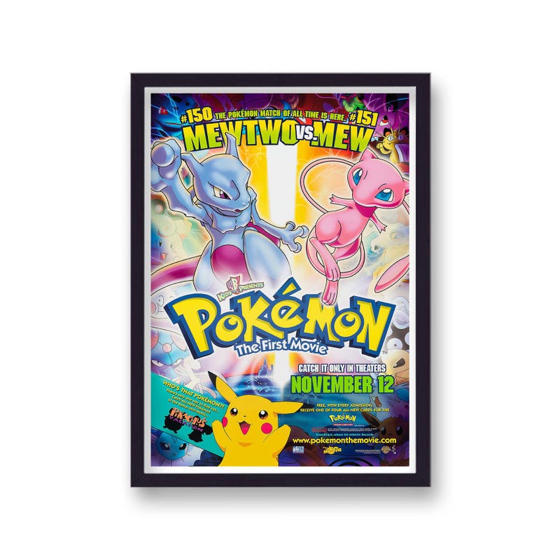 Charizard Vs Mewtwo Card - Etsy
