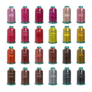 Sakura Single Spool 1000Y 100% Rayon Machine Embroidery Thread 40WT ...