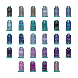 Sakura Single Spool 100% Polyester Embroidery Machine Thread 1000Y 40WT ...