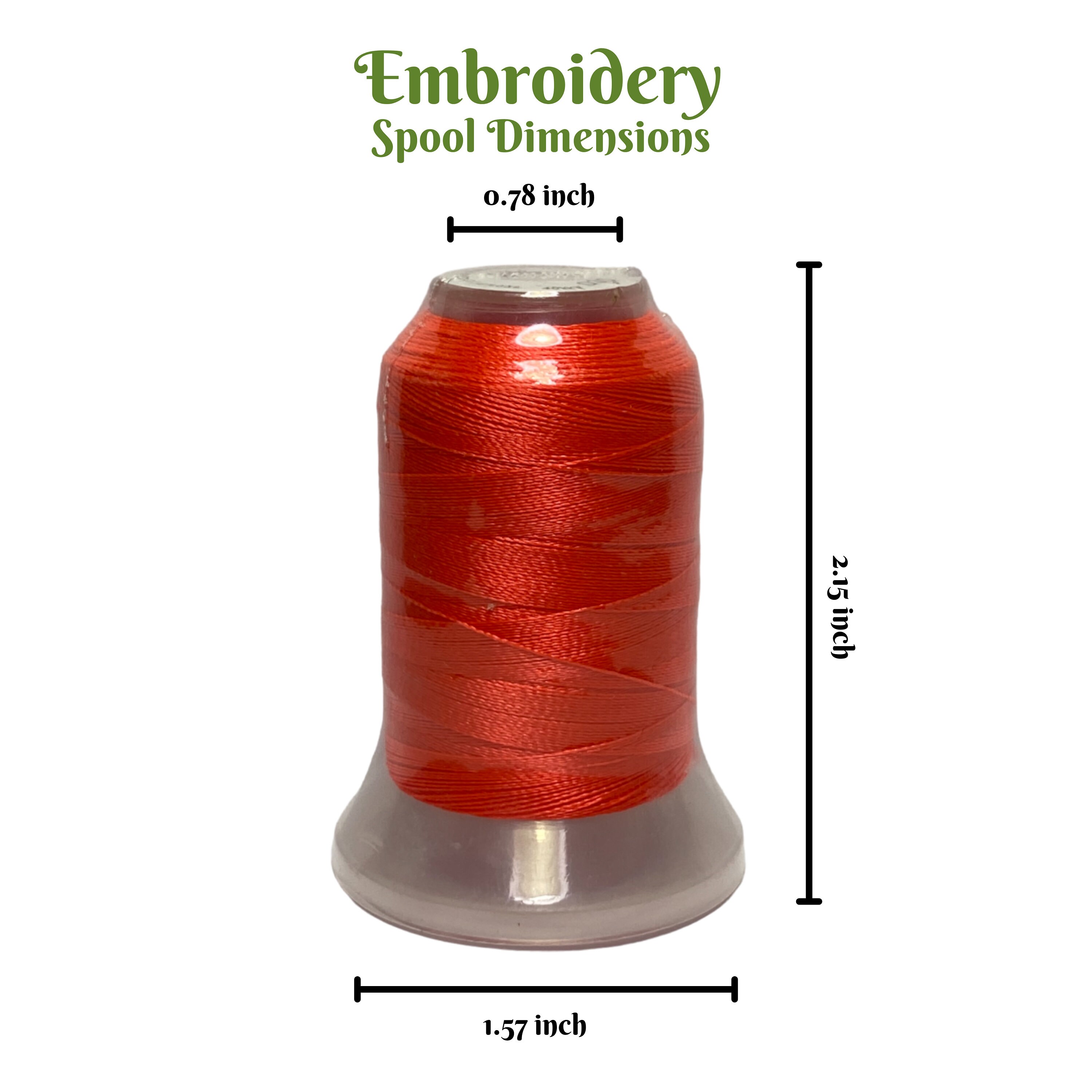 Brother Colors Polyester Embroidery Machine Thread 500M 330 Russet ...